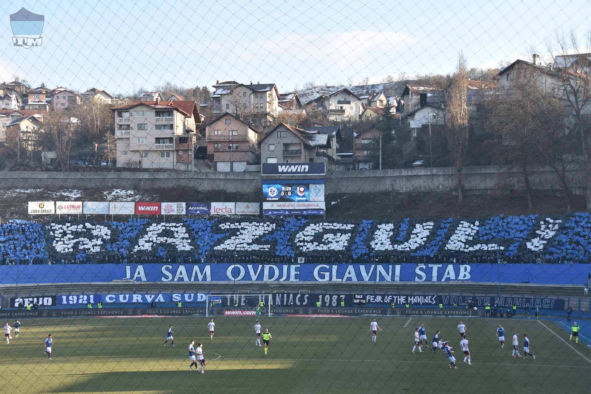 FK ŽELJEZNIČAR - FK Sarajevo [22.02.2025.] - The Maniacs